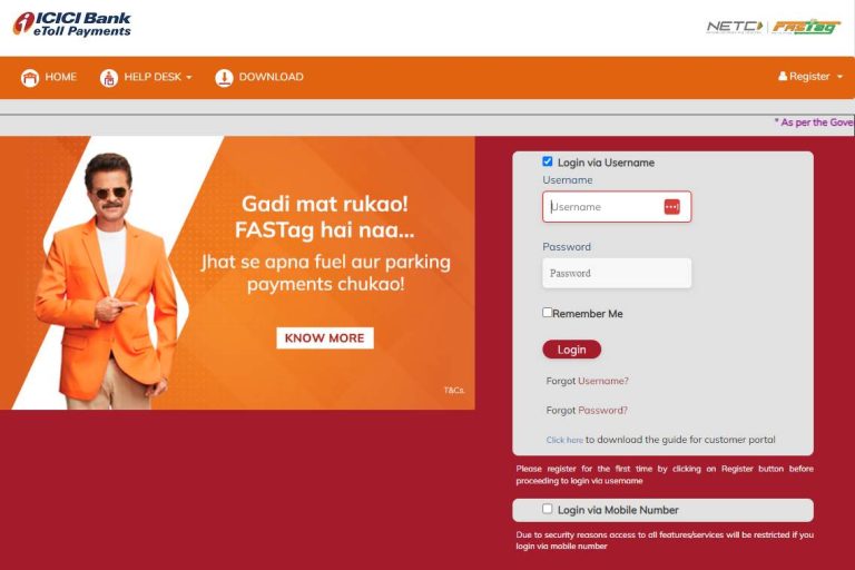 How To Recharge ICICI FASTag: Easy Steps to Refill Your Account